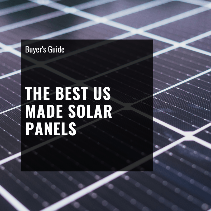 The Best US Made Solar Panels - ShopSolar: Complete Solar Kits ...