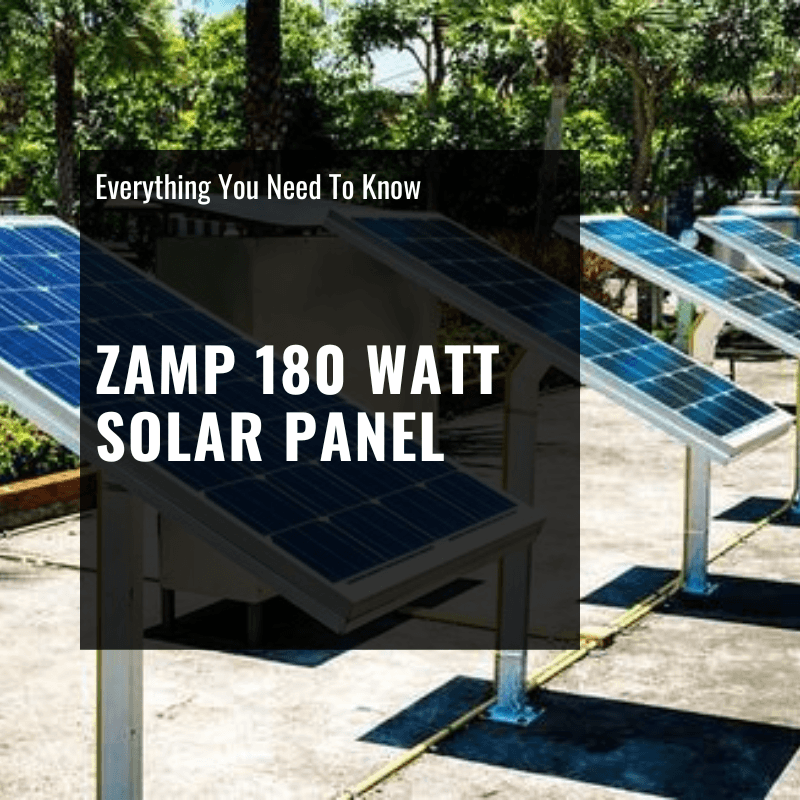 Zamp 180-Watt Solar Panel - ShopSolar: Complete Solar Kits + Lifetime ...