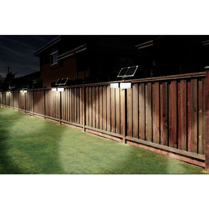 Dual Head Solar LED Flood Spot Light - ShopSolar.com