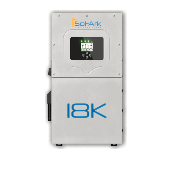 Sol-Ark 18K-2P Hybrid Inverter | 18kW / 36kW Surge | 48V | UL Certified ...