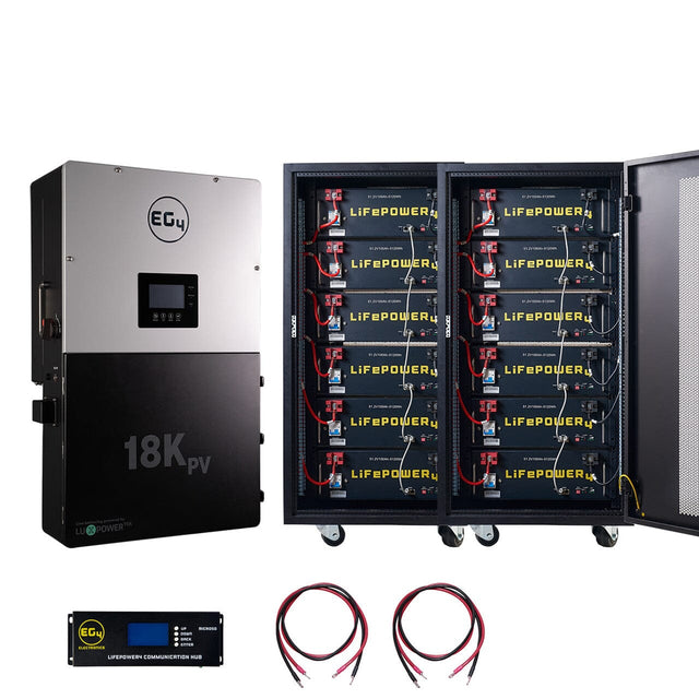 EG4 18KPV Hybrid Inverter System Bundle - ShopSolar: Complete Solar ...