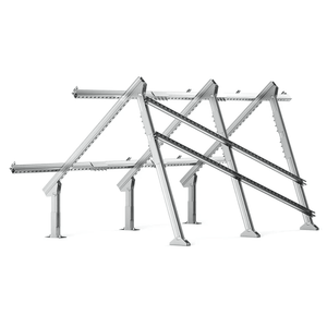 PowerMount - Adjustable Solar Panel Ground Mount Rack | Fits up to 4 x ...