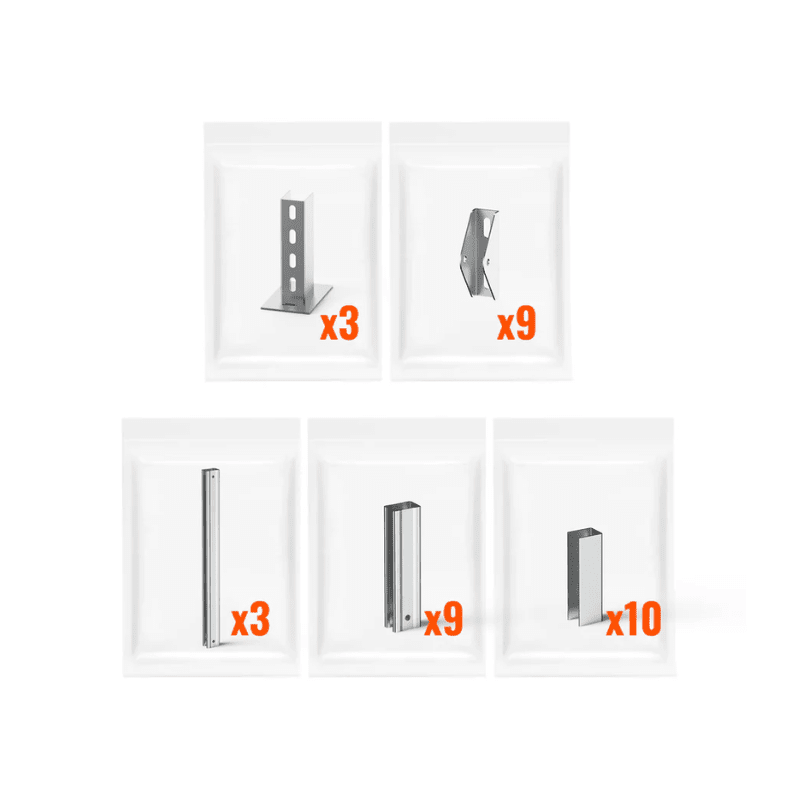 PowerMount - Adjustable Solar Panel Ground Mount Rack | Fits up to 4 x ...