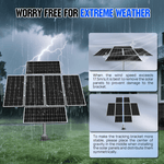 ECO-WORTHY Dual Axis Solar Tracker w/ 6 x 195W Panels & Actuators ...