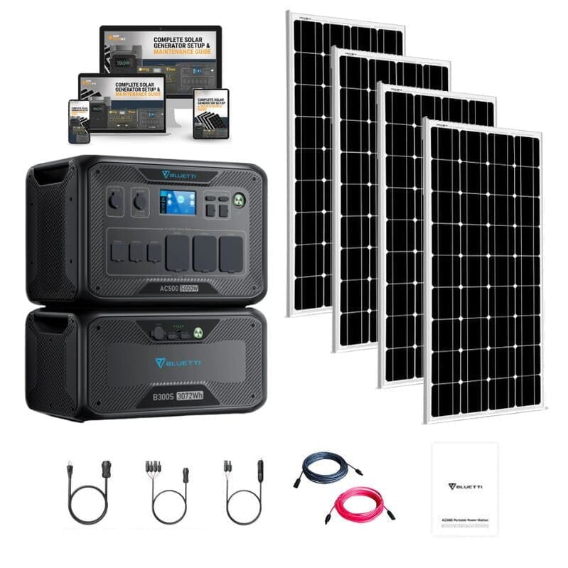 Solar Generator Home Integration Kits | Generator + Transfer Switch ...