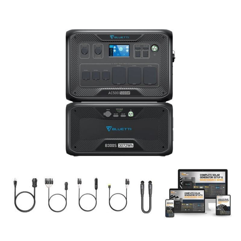 Solar Generator Home Integration Kits | Generator + Transfer Switch ...