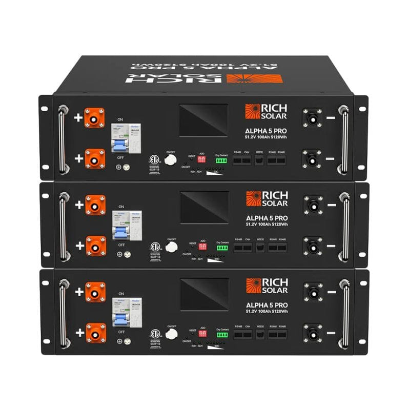 Server Rack Battery Alpha 5 - ShopSolar.com