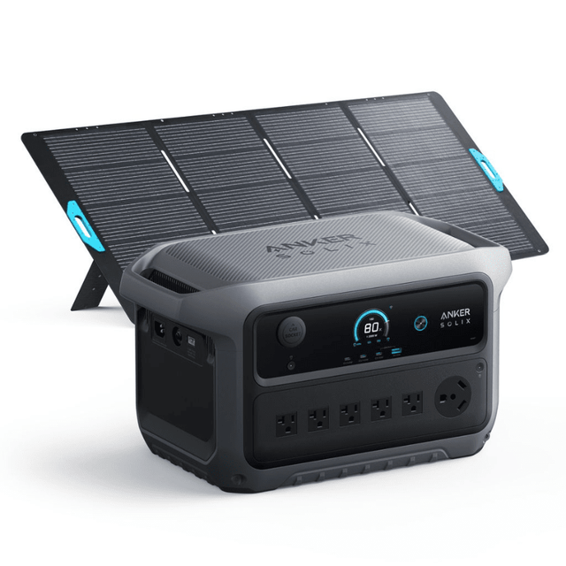 Anker SOLIX C2000 Gen 2 | 2,400W Portable Solar Generator, 2kWh ...