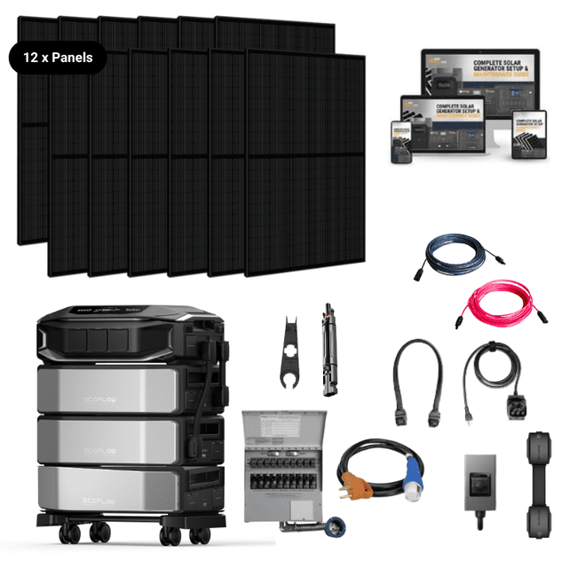 EcoFlow DELTA PRO ULTRA X Modular Solar Kits | Plus, Max & Pro Options ...