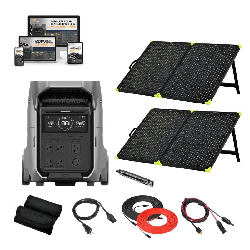 EcoFlow DELTA PRO 3 | 4,096Wh / 4,000W Portable Solar Power Station ...