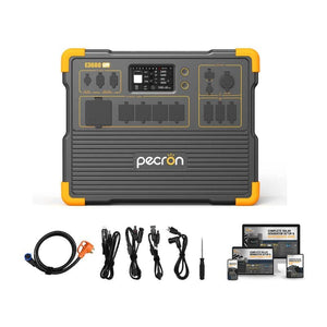 Pecron E3600 LFP 3,600W / 3,072Wh Portable Power Station + Choose Cust ...