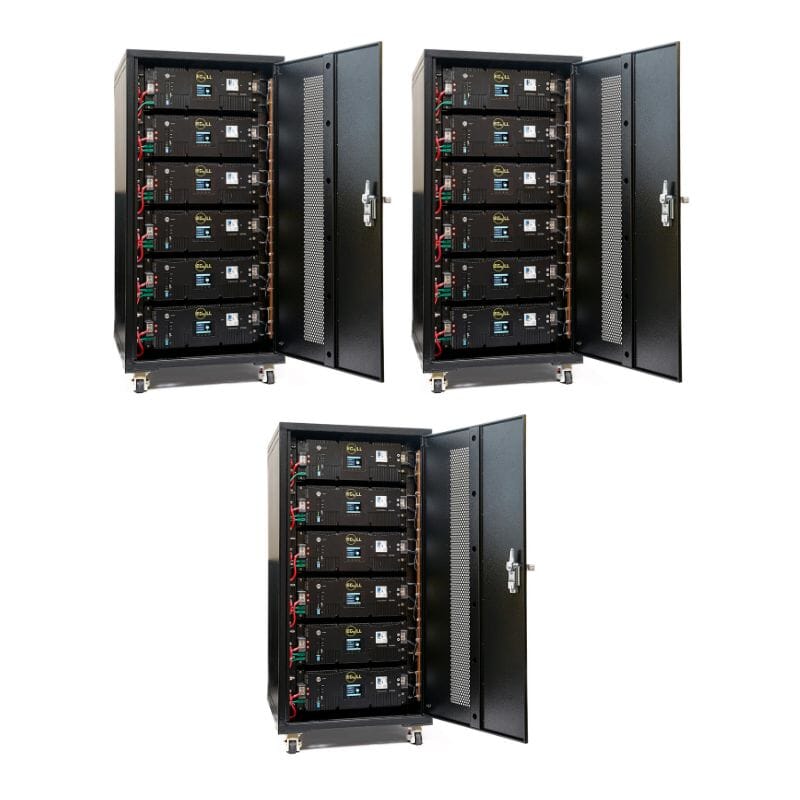 EG4 LL-S Lithium Battery Rack Kit | 30.72kWh | 6 x Server Rack Batteri ...