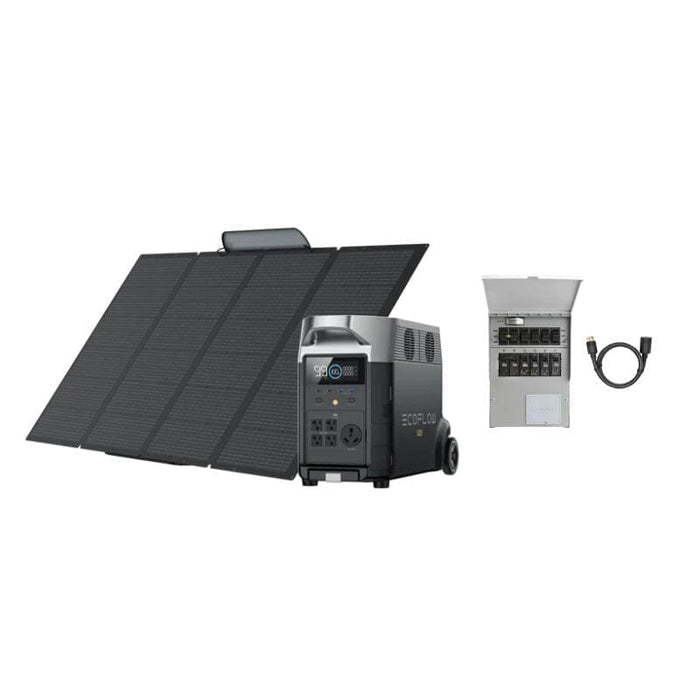 EcoFlow Delta PRO - Portable Solar Generator Kit