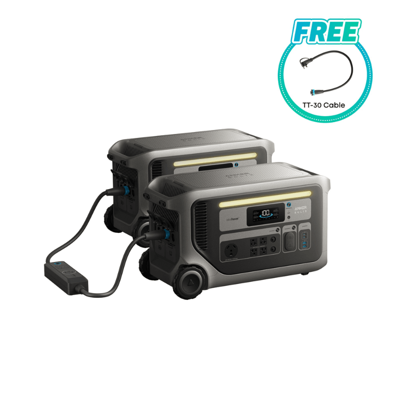 Anker SOLIX F3000 Power Station | 3,600W, 3,072Wh | Preorder 6/25 - ShopSolar.com