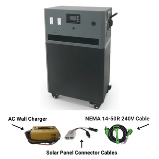 FORCE 15K - 8,000W 120/240V Output + 15kWh Lithium Power Station | 4,0 ...