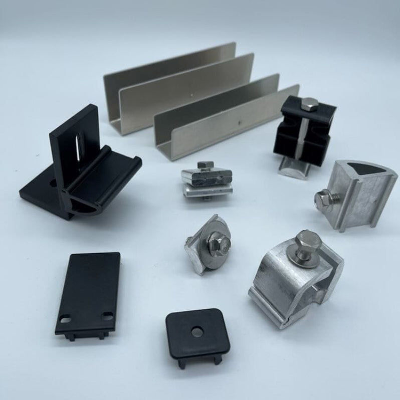 Tamarack Solar 2.3 Rail 93IN Black 8 Rail Kit - ShopSolar.com