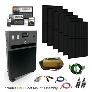 FORCE 15K - 8,000W 120/240V Output + 15kWh Lithium Power Station | 4,0 ...