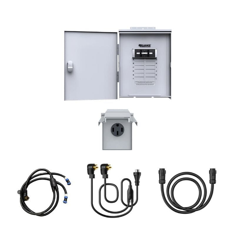 Solar Generator Home Integration Kits | Generator + Transfer Switch ...