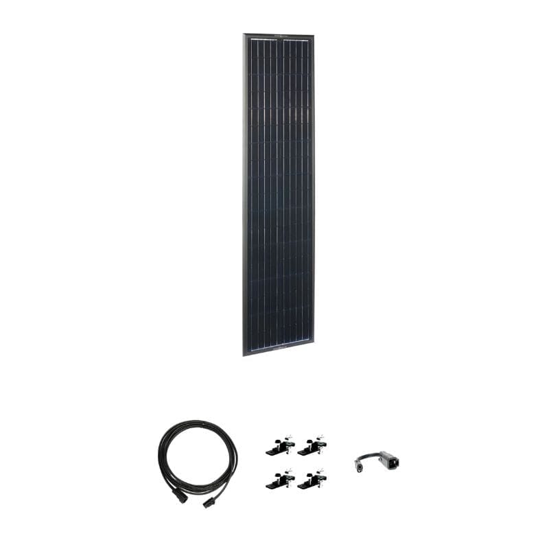 OBSIDIAN SERIES 90 Watt Long Solar Panel Expansion Kit - ShopSolar ...