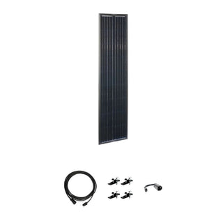 OBSIDIAN SERIES 90 Watt Long Solar Panel Expansion Kit - ShopSolar ...