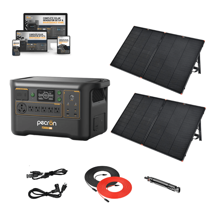 Pecron F3000 LFP Portable Power Station | 3,600W Inverter, 3,072Wh ...