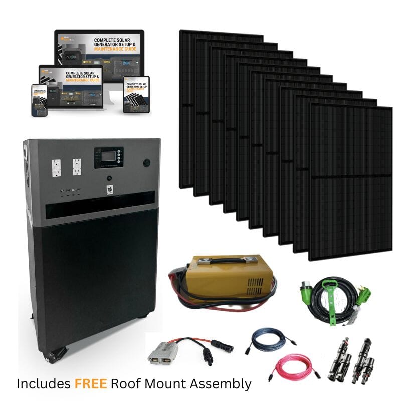 FORCE 15K - 8,000W 120/240V Output + 15kWh Lithium Power Station | 4,0 ...