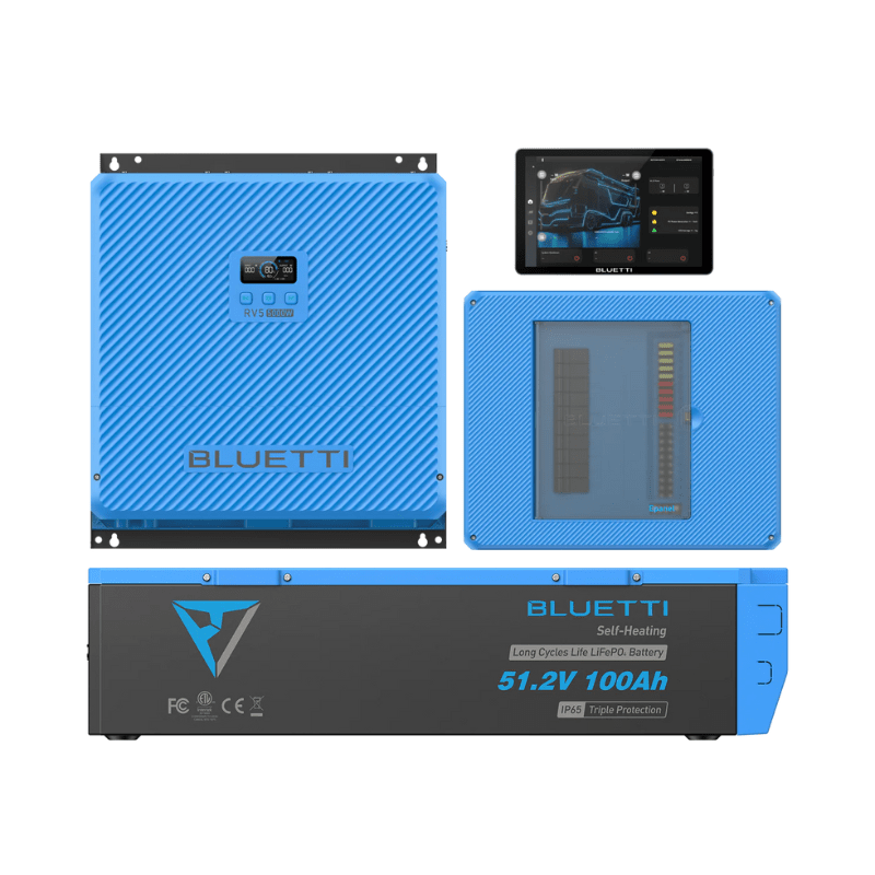 BLUETTI RV5 Power Hub | 5,000W Modular RV Solar System | UL Certified ...