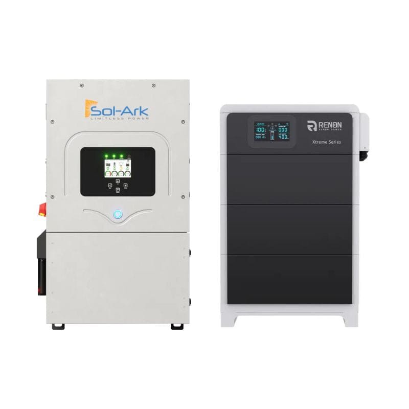 Renon Xtreme LV + Sol-Ark 15K Kits | Choose Your Bundle Bundle | 10-Ye ...