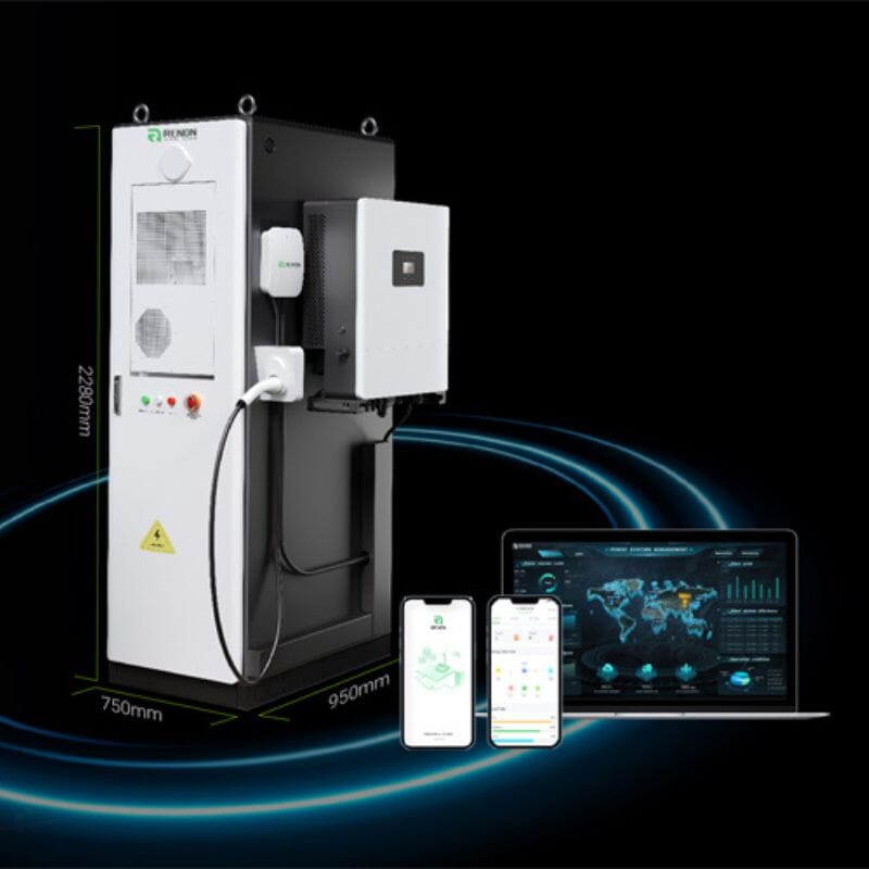 Sol-Ark + Renon [E-CUBE] Sol Ark 30K or 60K + 61kWh Battery Storage ...