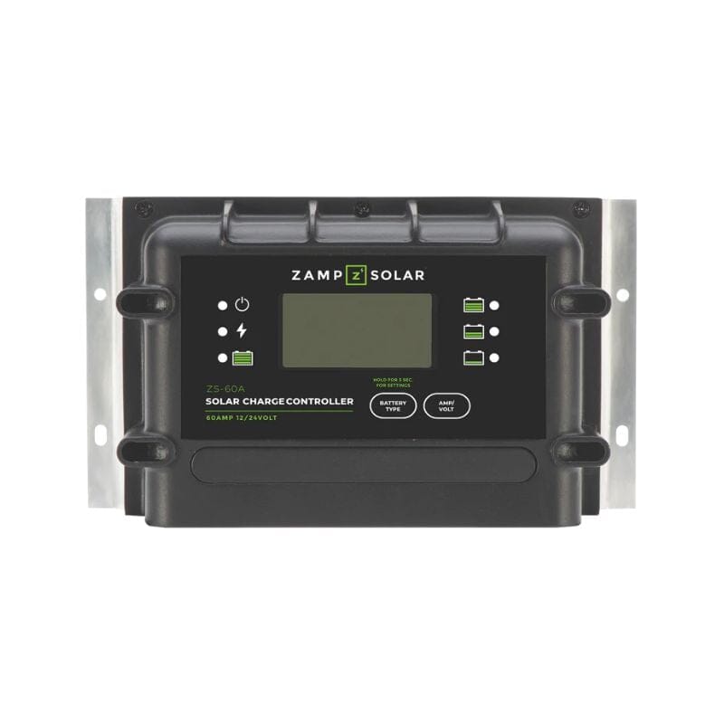 Zamp Solar 60-Amp 5-Stage PWM Charge Controller | ZS-60A - ShopSolar ...