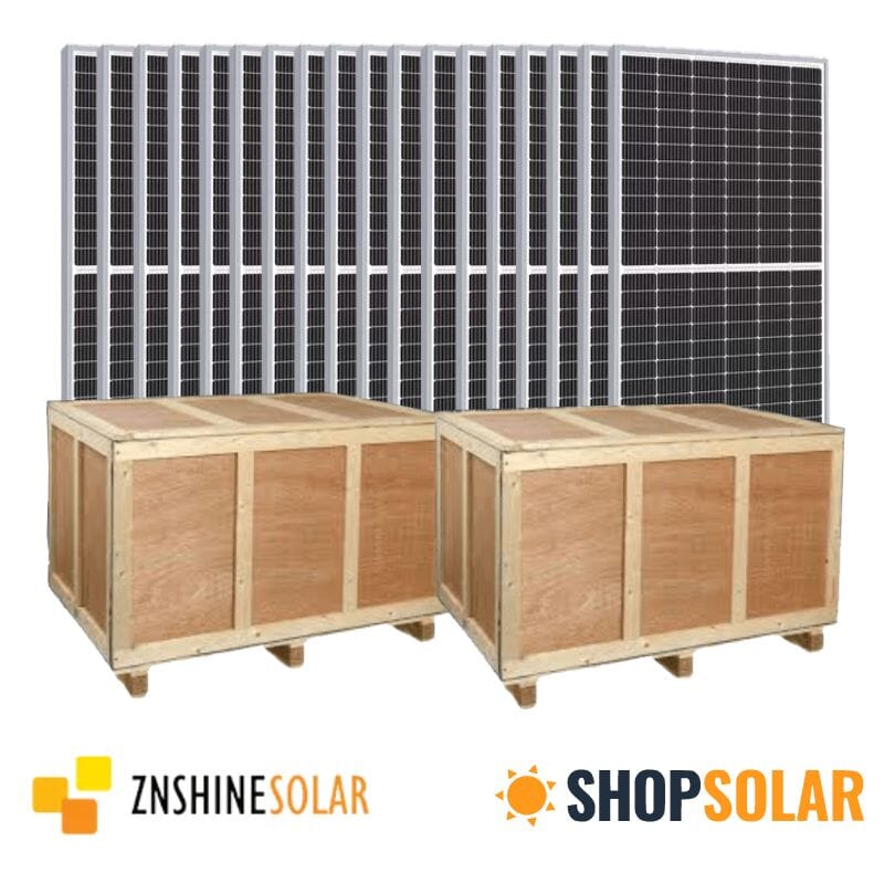 ZNShine 550W Bifacial Solar Panel - ShopSolar.com