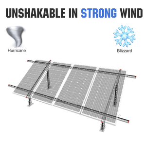 Adjustable Multi-Piece Solar Panel Mounting Brackets | 1-4 Solar Panel ...