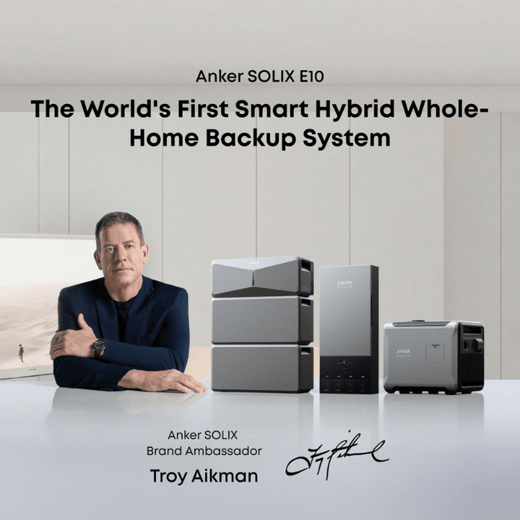 Anker SOLIX E10 Backup System | 6–18 kWh Battery, 30 kW Output, Storm ...