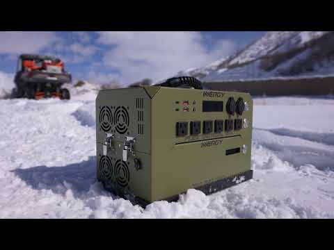 Inergy Flex Tactical 1,500 | EMP-Proof Solar Generator | 1,058Wh, -22°F ...