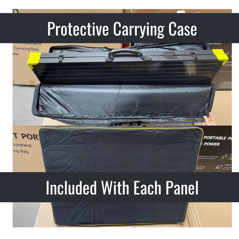 200 Watt Folding Solar Panel Suitcase - ShopSolar.com
