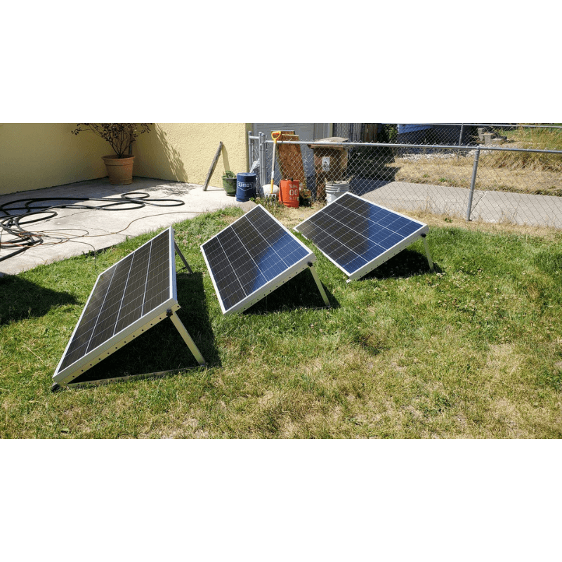 28" Portable Solar Panel Stands - ShopSolar.com