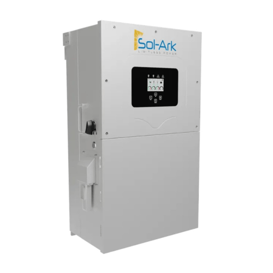 Sol-Ark Inverter(s) | Choose Model: 12K, 15K, 18K - 120/240/208V 48V A ...