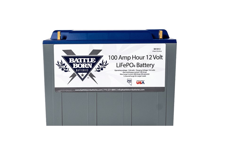 BattleBorn 100 Ah 12V LiFePO4 Deep Cycle Battery | #1 Solar Battery ...