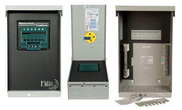 Midnite Solar 6 String DC Combiner with Disconnect | MNPV6-Disco ...